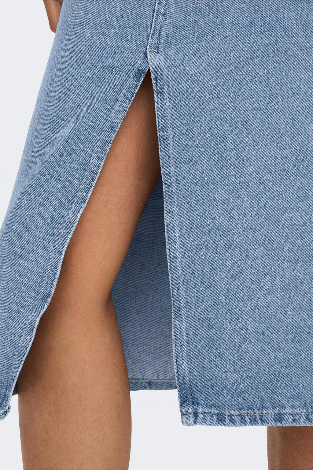 ONLY rok ONLBIANCA light blue denim | wehkamp