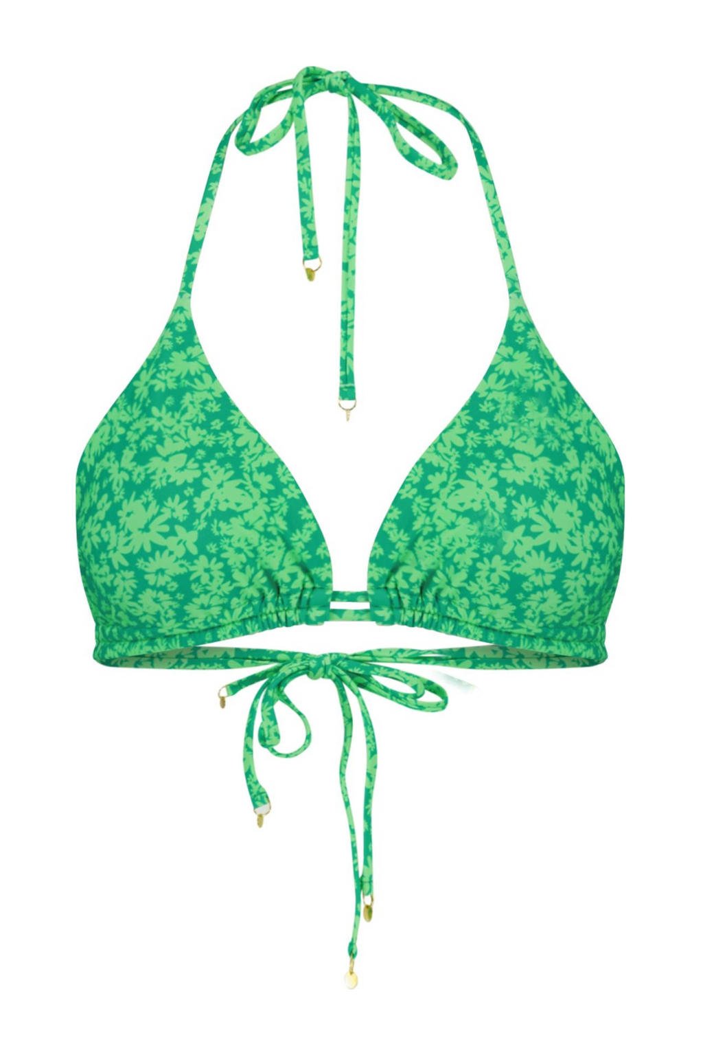Ms Mode Voorgevormde Triangel Bikinitop Groen Wehkamp