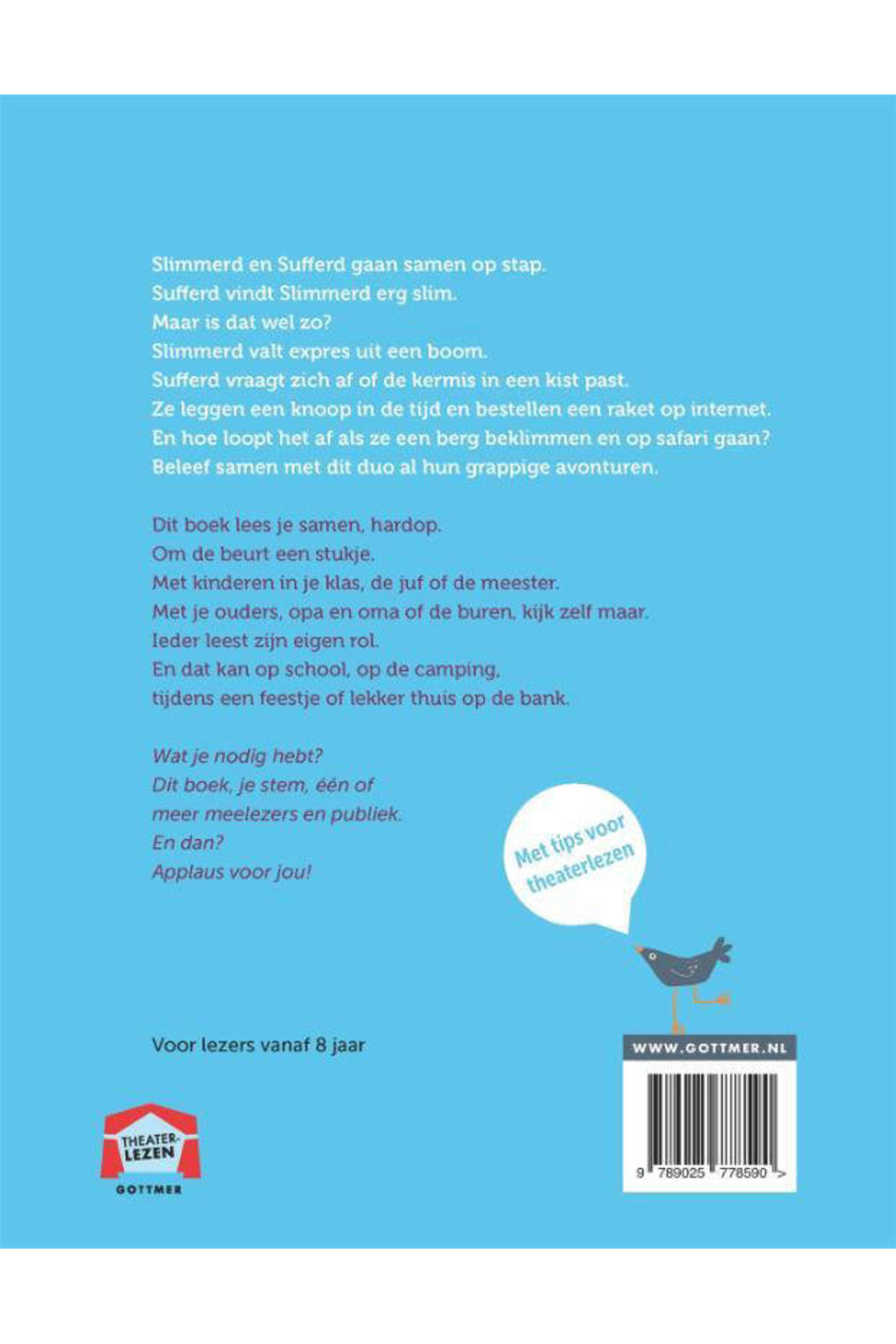 Erik van Os en Elle van Lieshout Theaterlezen: Slimmerd en sufferd samen op pad | wehkamp