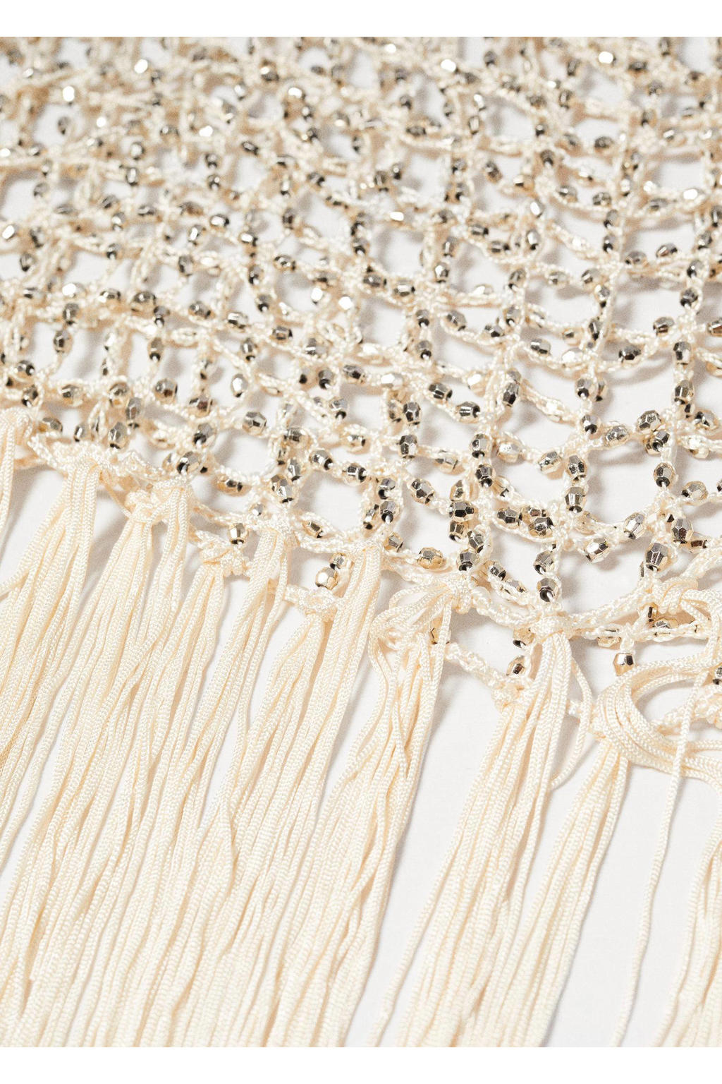 Mango poncho met strass ecru kopen? | Morgen in huis | wehkamp