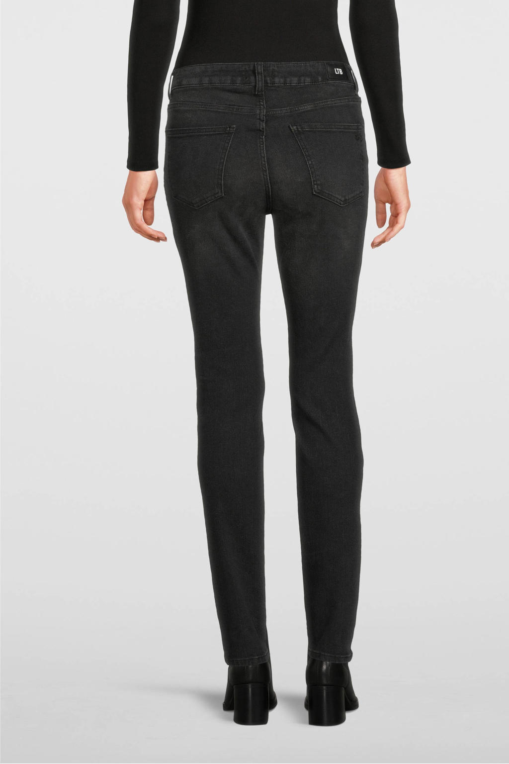 LTB high waist slim fit jeans FREYA B black denim | wehkamp