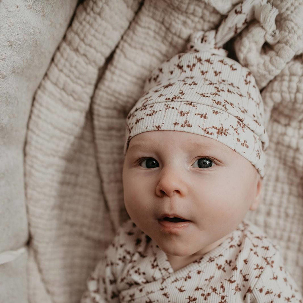 Yumi Baby new born muts Brown Leafs | wehkamp