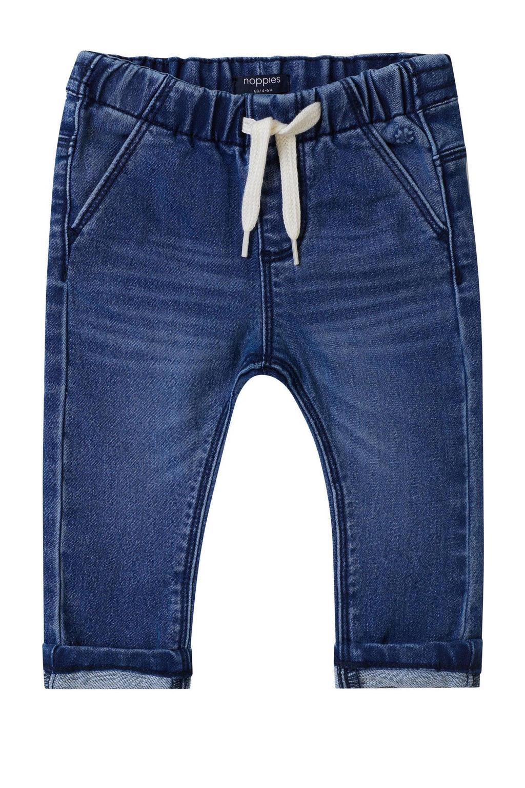 Noppies baby regular fit jeans Tappan blauw | wehkamp