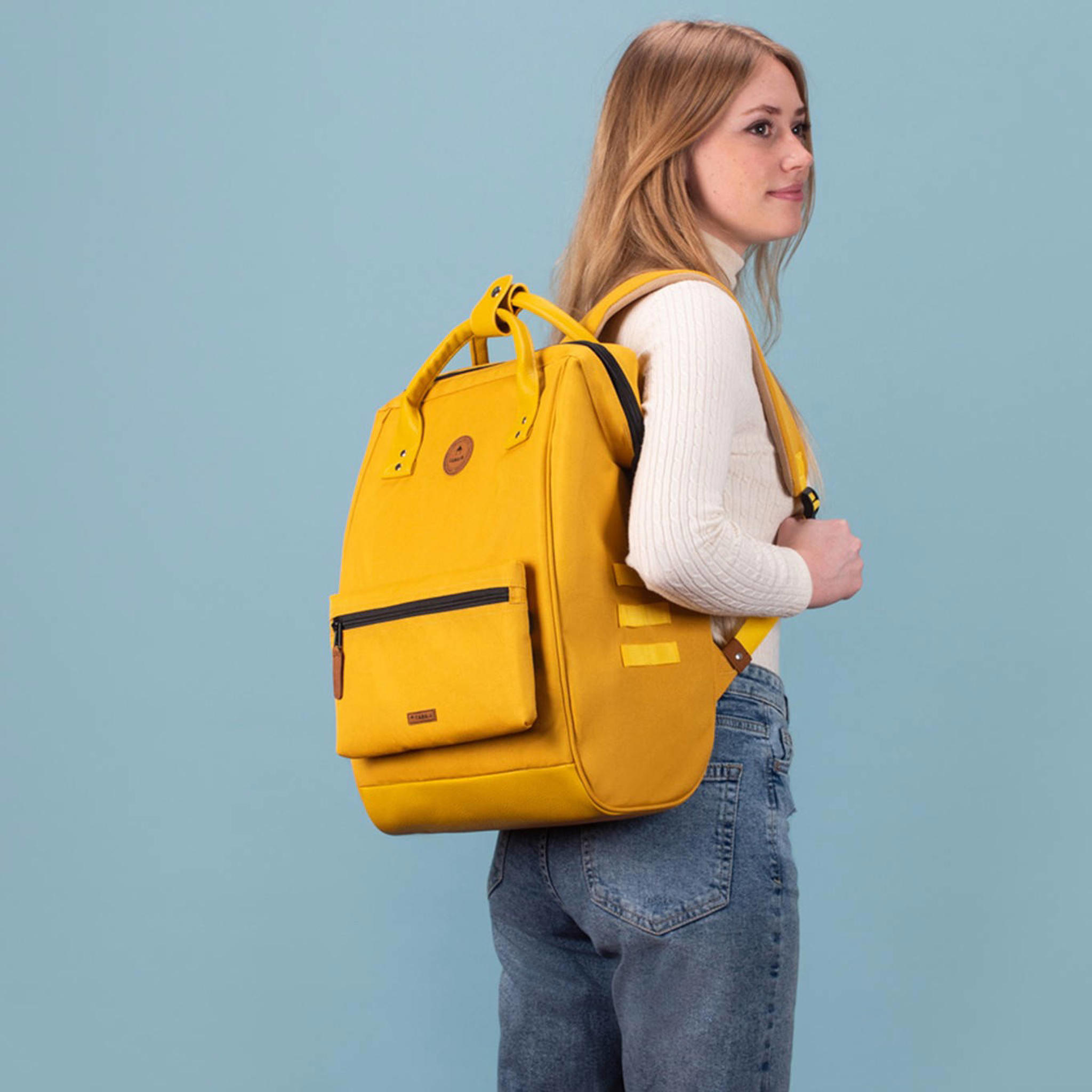 Cabaia rugzak Adventurer Large Londres donkergrijs | wehkamp