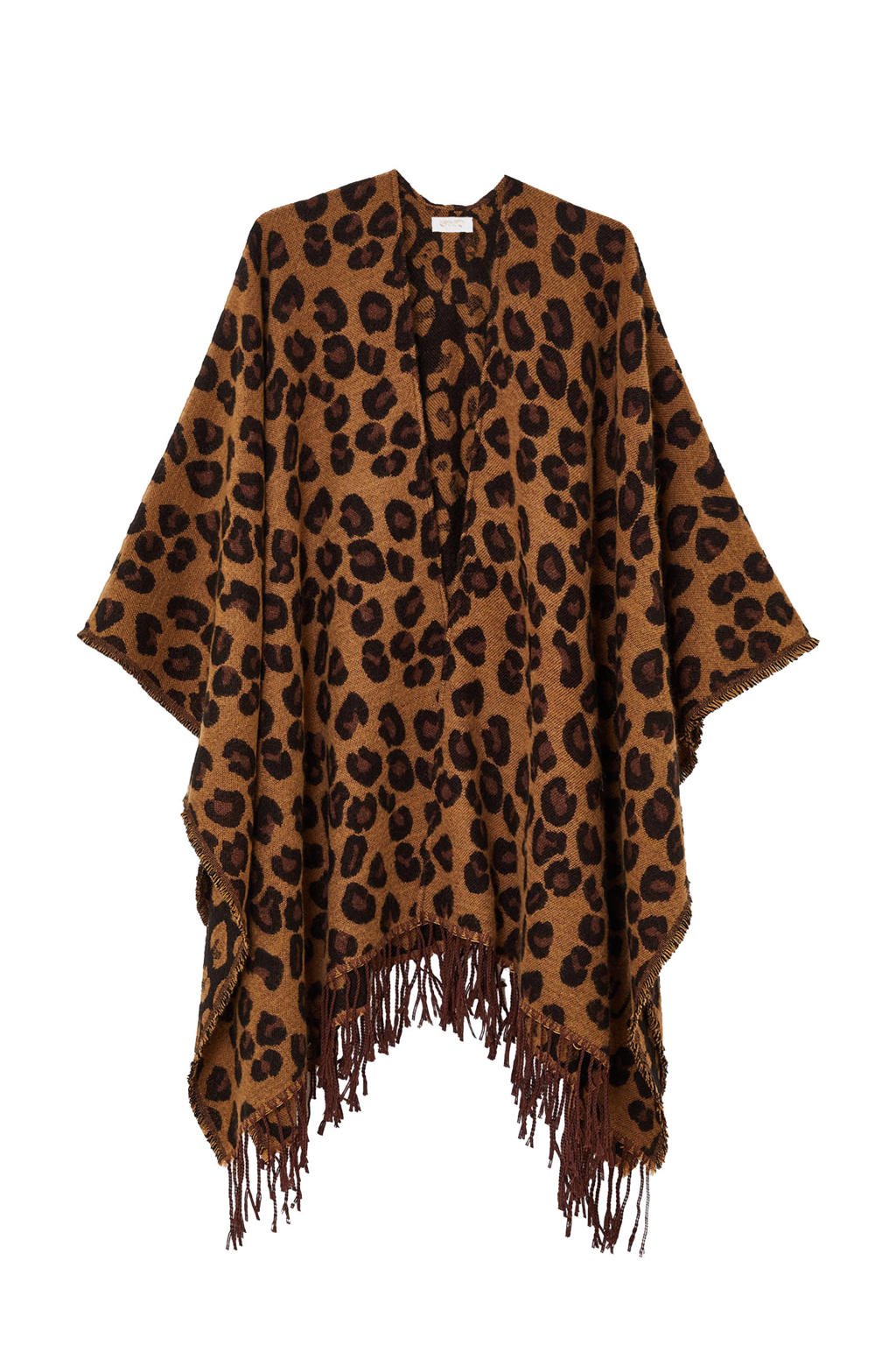 Liu Jo poncho met panterprint bruin/zwart | wehkamp Liu Jo poncho met panterprint bruin/zwart | wehkamp