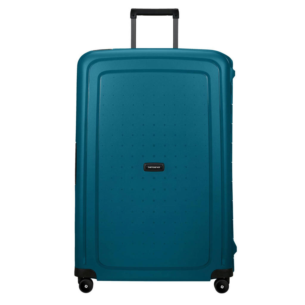 Samsonite trolley S'Cure 81 cm. petrol | wehkamp