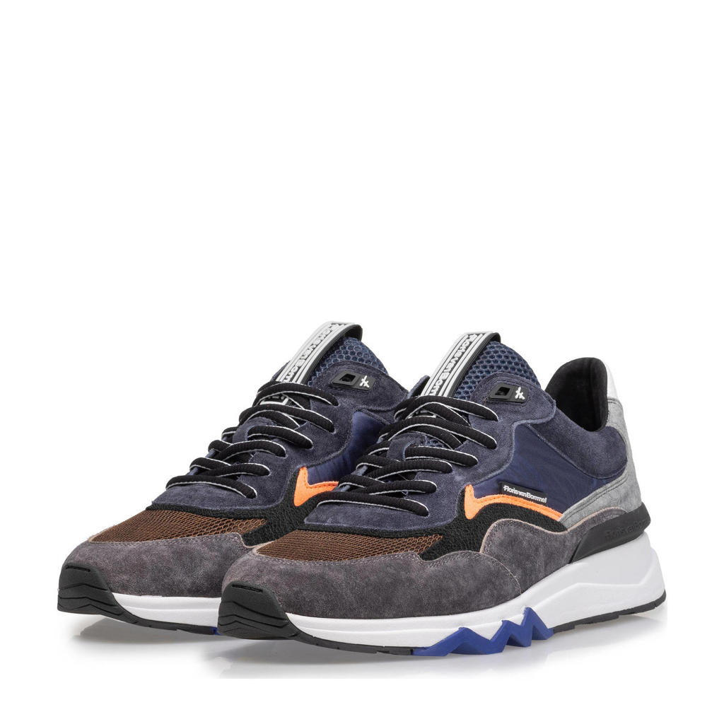 Floris van Bommel De Zager suède sneakers blauw | wehkamp Floris van Bommel De Zager suède sneakers blauw | wehkamp