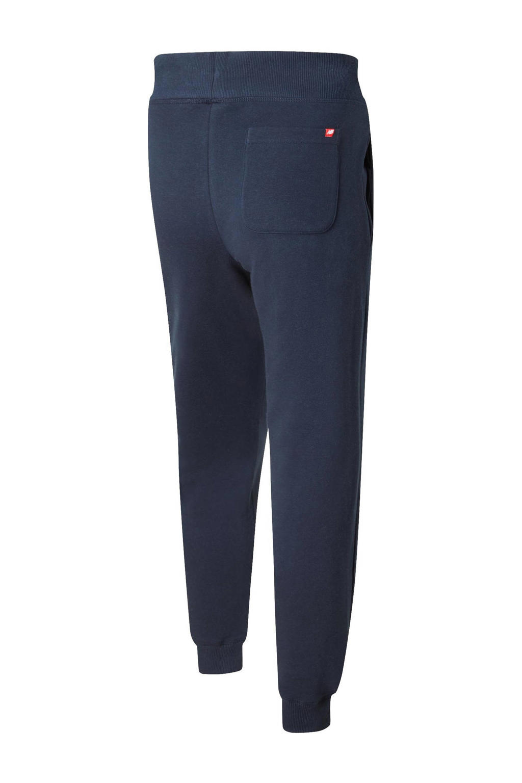 New Balance regular fit joggingbroek Small Logo Pants donkerblauw | wehkamp