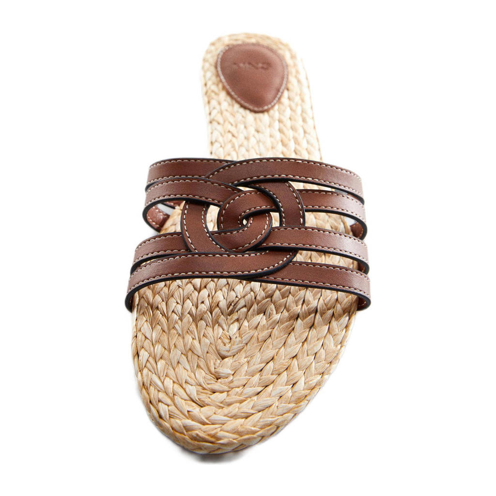 Mango slippers bruin kopen? | Morgen in huis | wehkamp