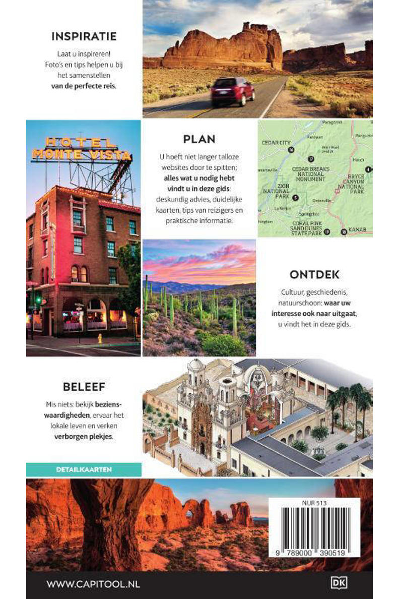 Capitool Capitool reisgidsen: USA Zuidwest | wehkamp