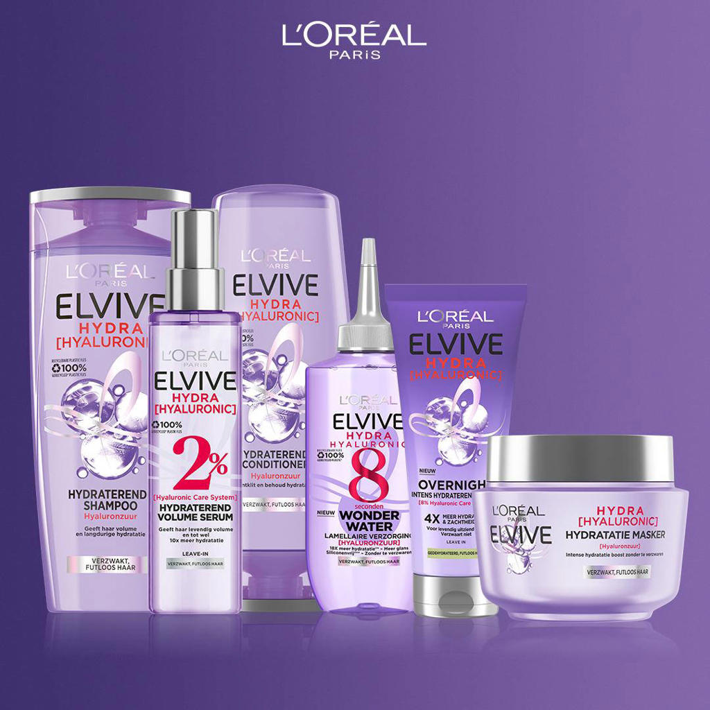 L'Oréal Paris Elvive Hydra Hyaluronic overnight cream - 200 ml | wehkamp