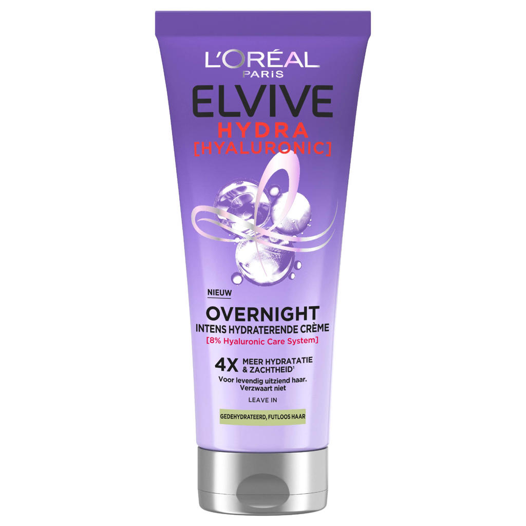 L'Oréal Paris Elvive Hydra Hyaluronic overnight cream - 200 ml | wehkamp