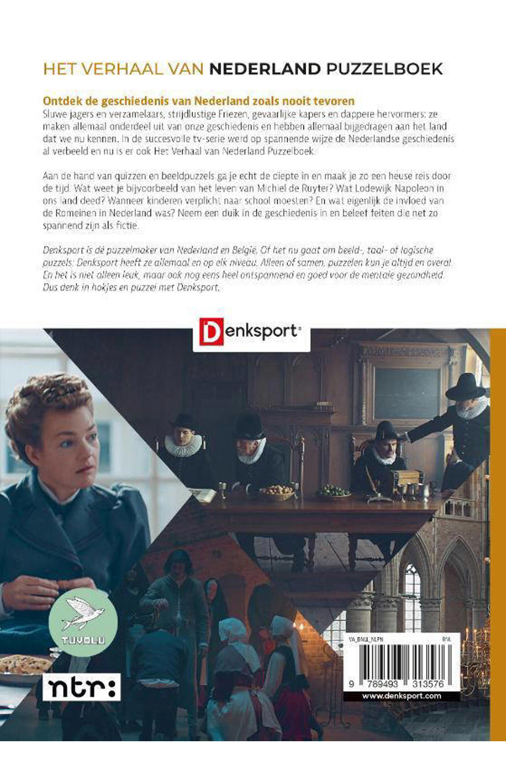 Denksport – Het Verhaal van Nederland Puzzelboek | wehkamp
