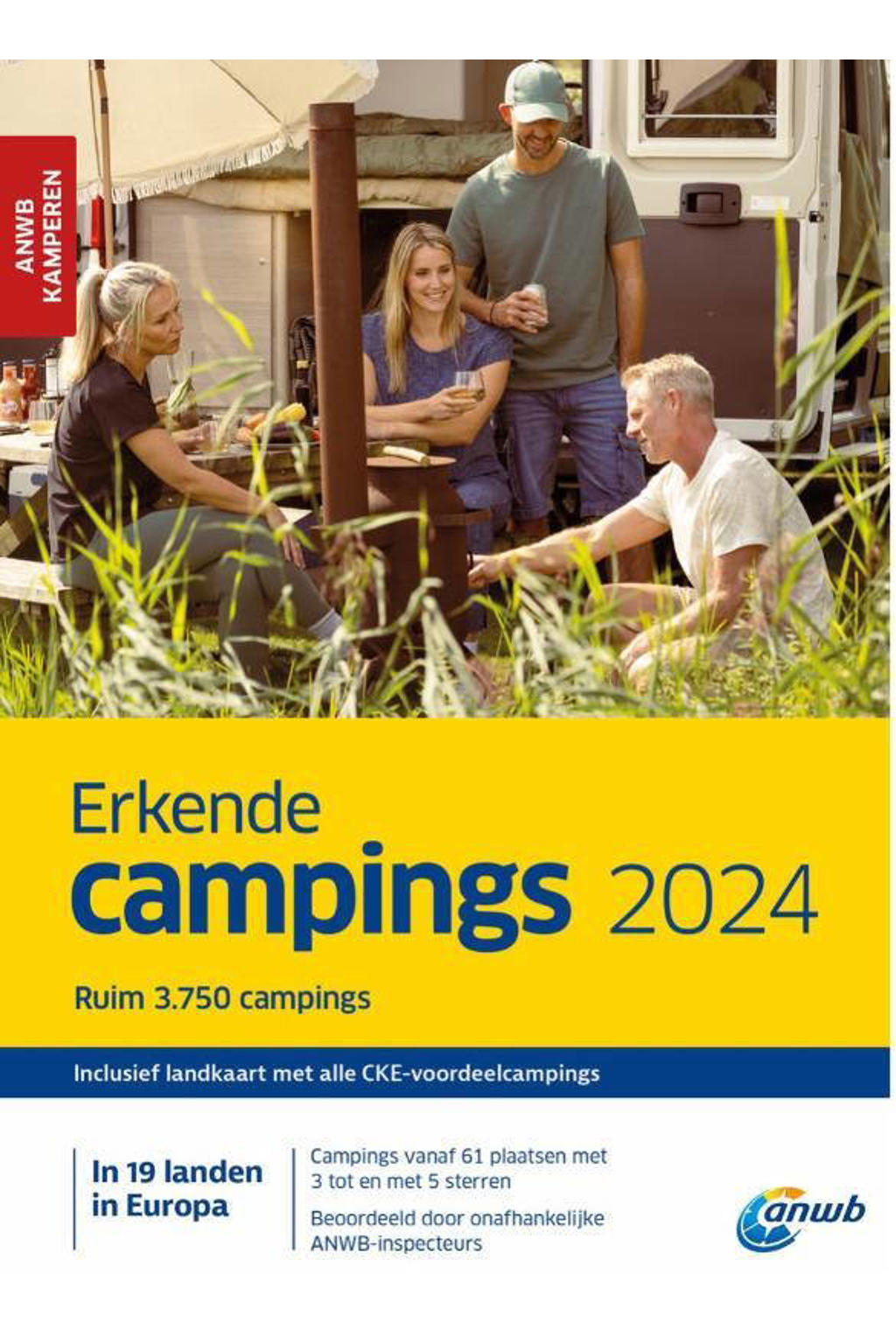 ANWB ANWB campinggids: Erkende Campings 2024 | wehkamp