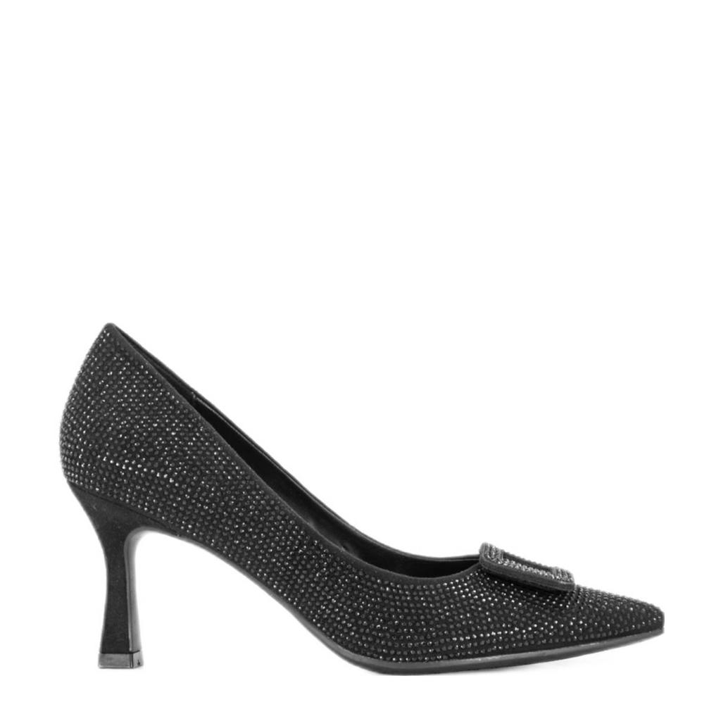 Graceland pumps met strass zwart | wehkamp