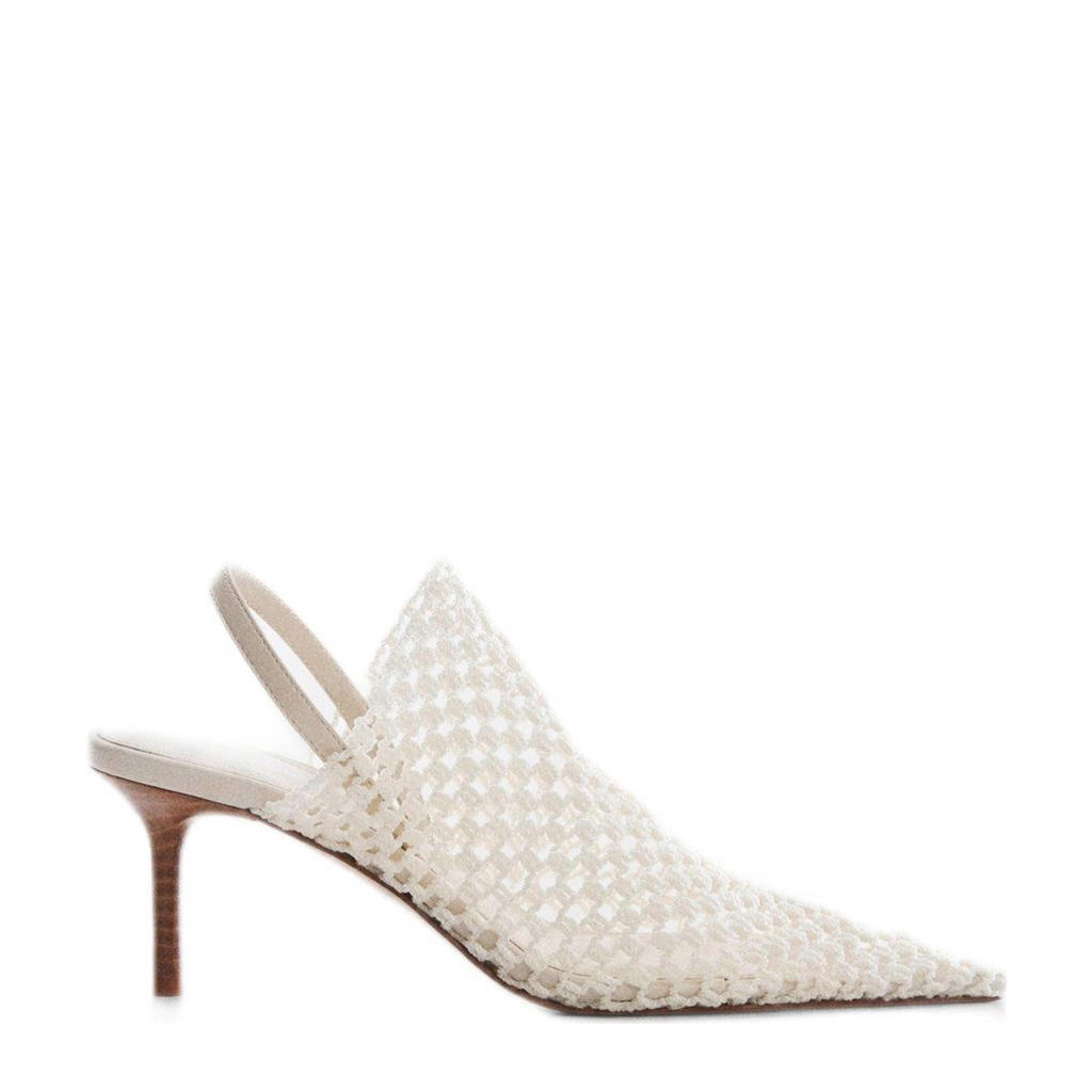 Mango slingback pumps wit kopen? | Morgen in huis | wehkamp