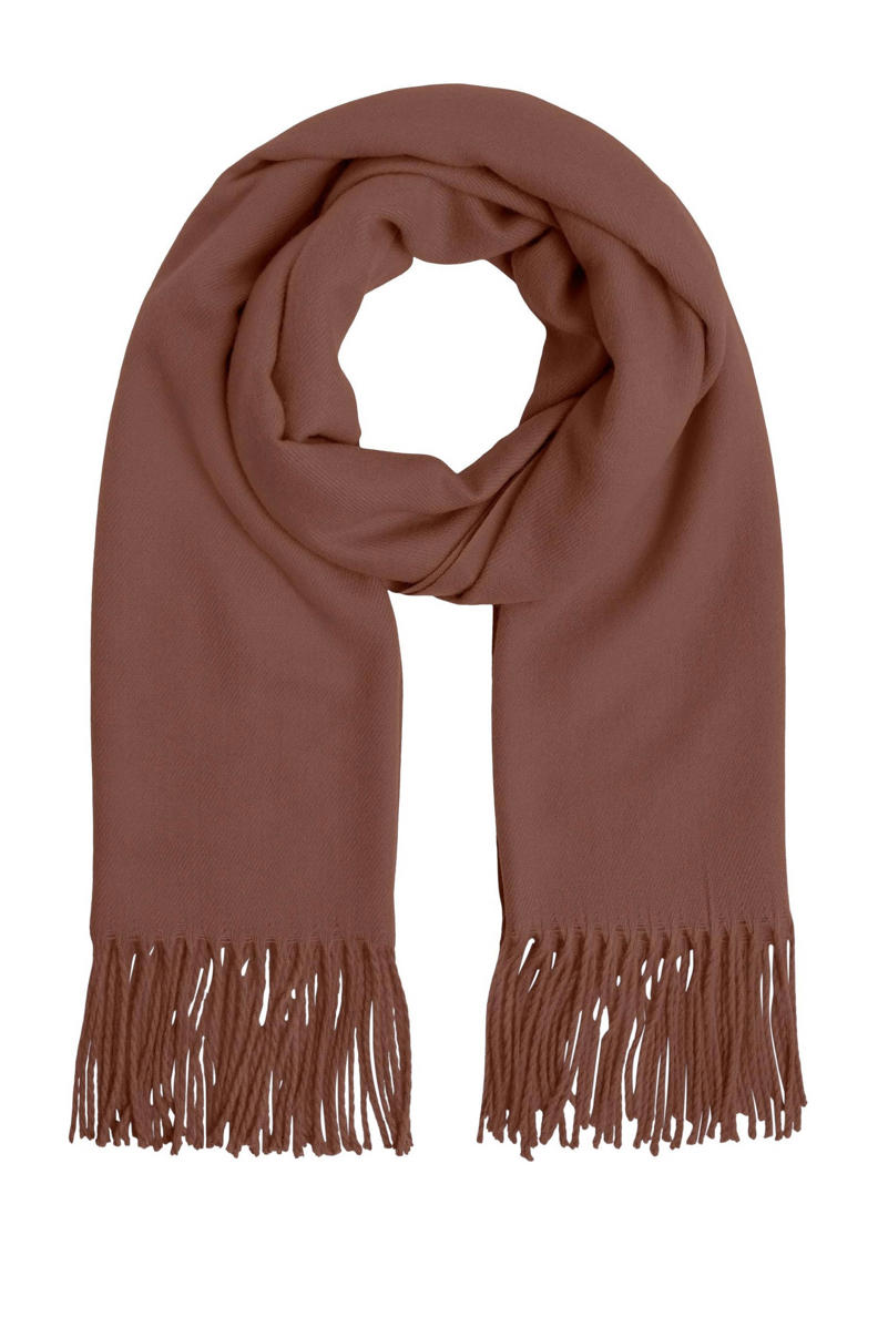 OBJECT sjaal OBJMARILYN met franjes bruin | wehkamp