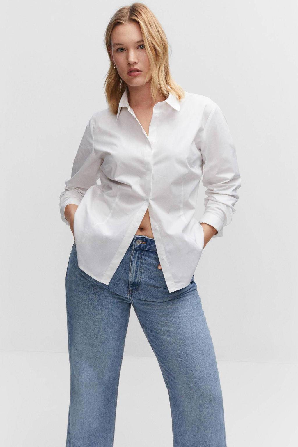 Mango blouse Sofia wit kopen? | Morgen in huis | wehkamp