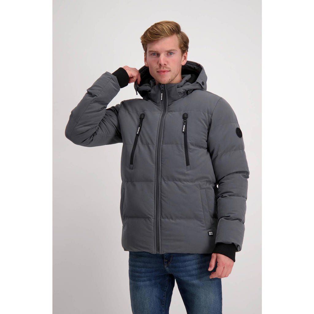 Cars gewatteerde winterjas ARRANZO met logo mid grey | wehkamp