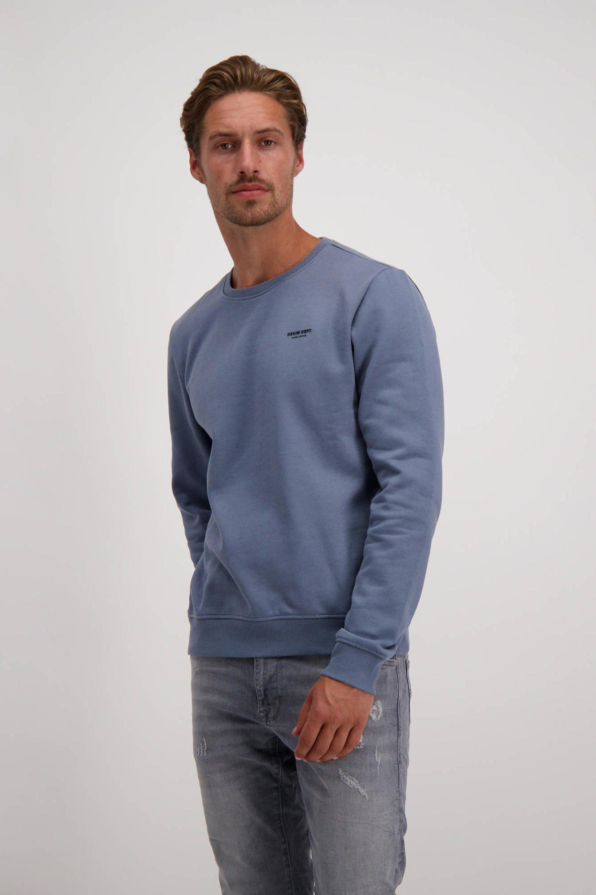 Cars sweater RIVERO met logo grey blue | wehkamp