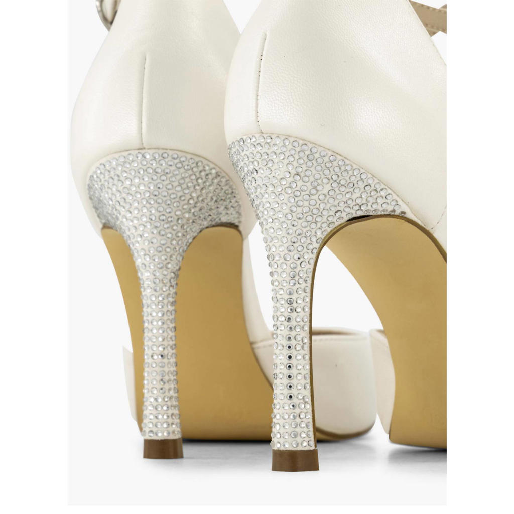 Graceland pumps met strass offwhite | wehkamp