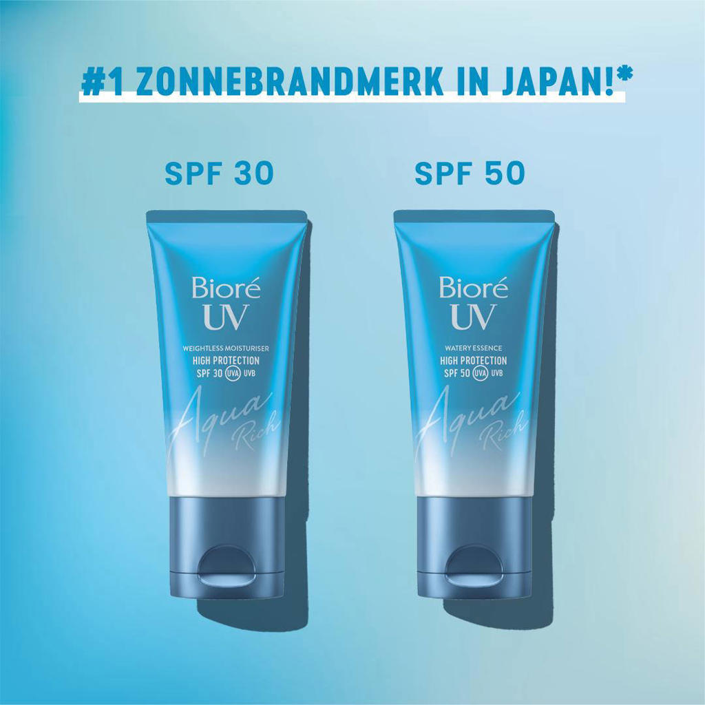 Bioré UV Aqua Rich Weightless Moisturiser dagcrème SPF 50 - 50 ml | wehkamp