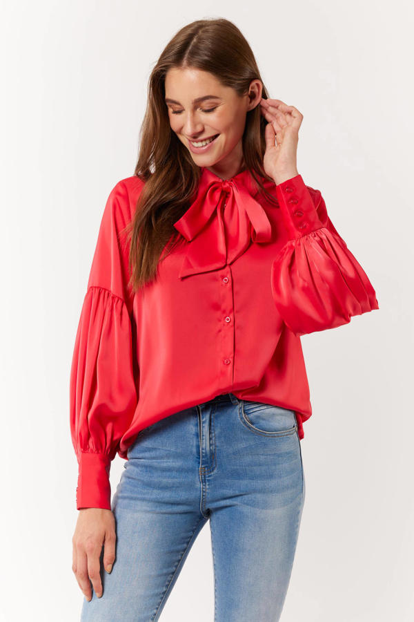 Rode blouses voor dames online kopen? | Morgen in huis | Wehkamp