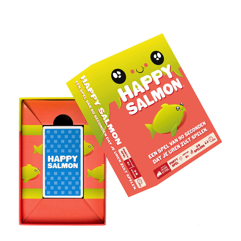 Exploding Kittens Happy Salmon | wehkamp