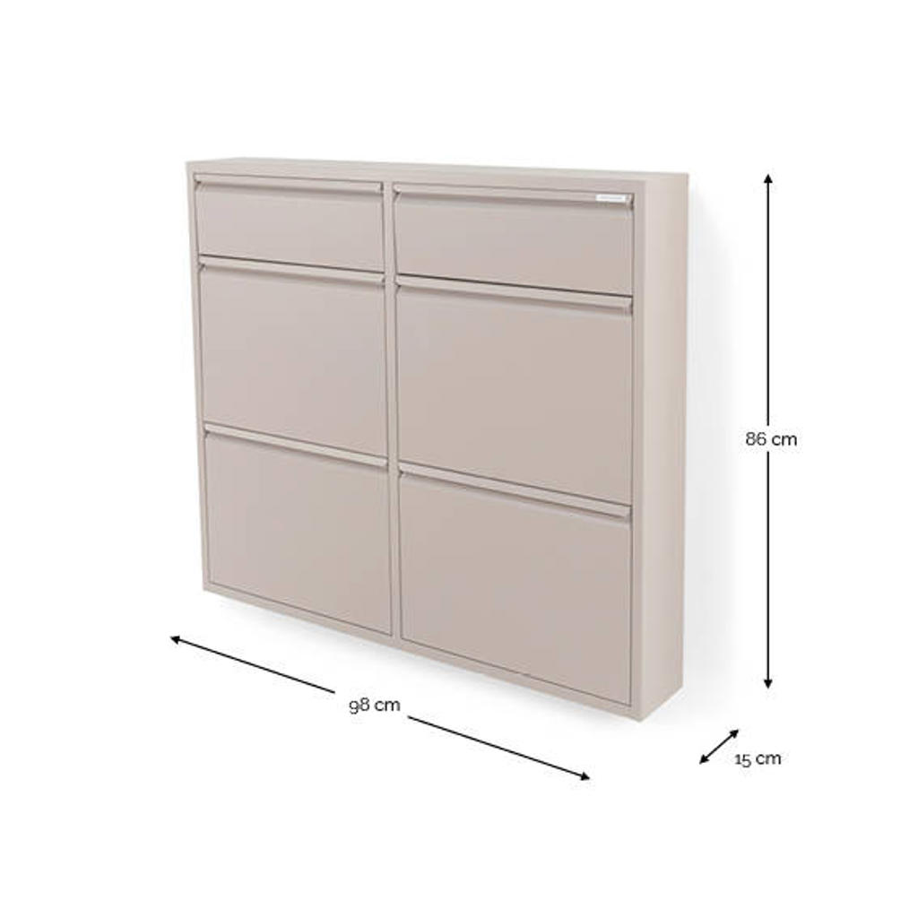 Spinder Design schoenenkast Billy 6 | wehkamp