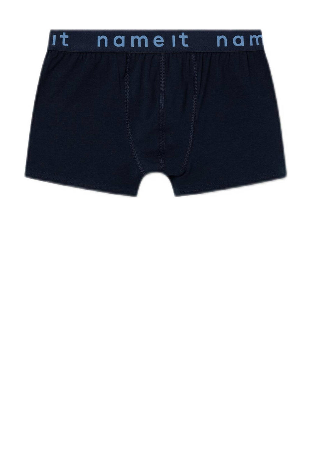 NAME IT KIDS boxershort NKMBOXER SNOWBOARD - set van 3 blauw | wehkamp
