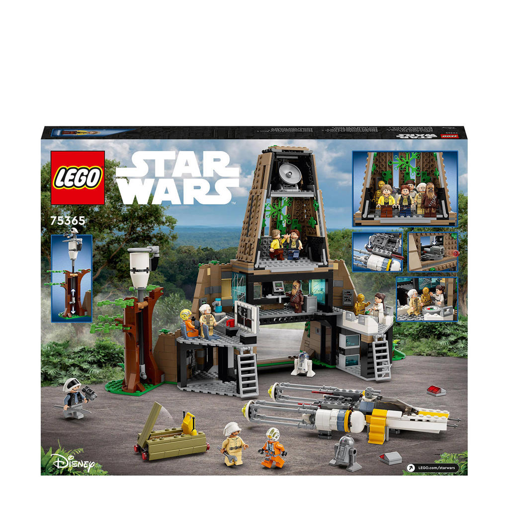 LEGO Star Wars Rebellenbasis op Yavin 4 75365 | wehkamp