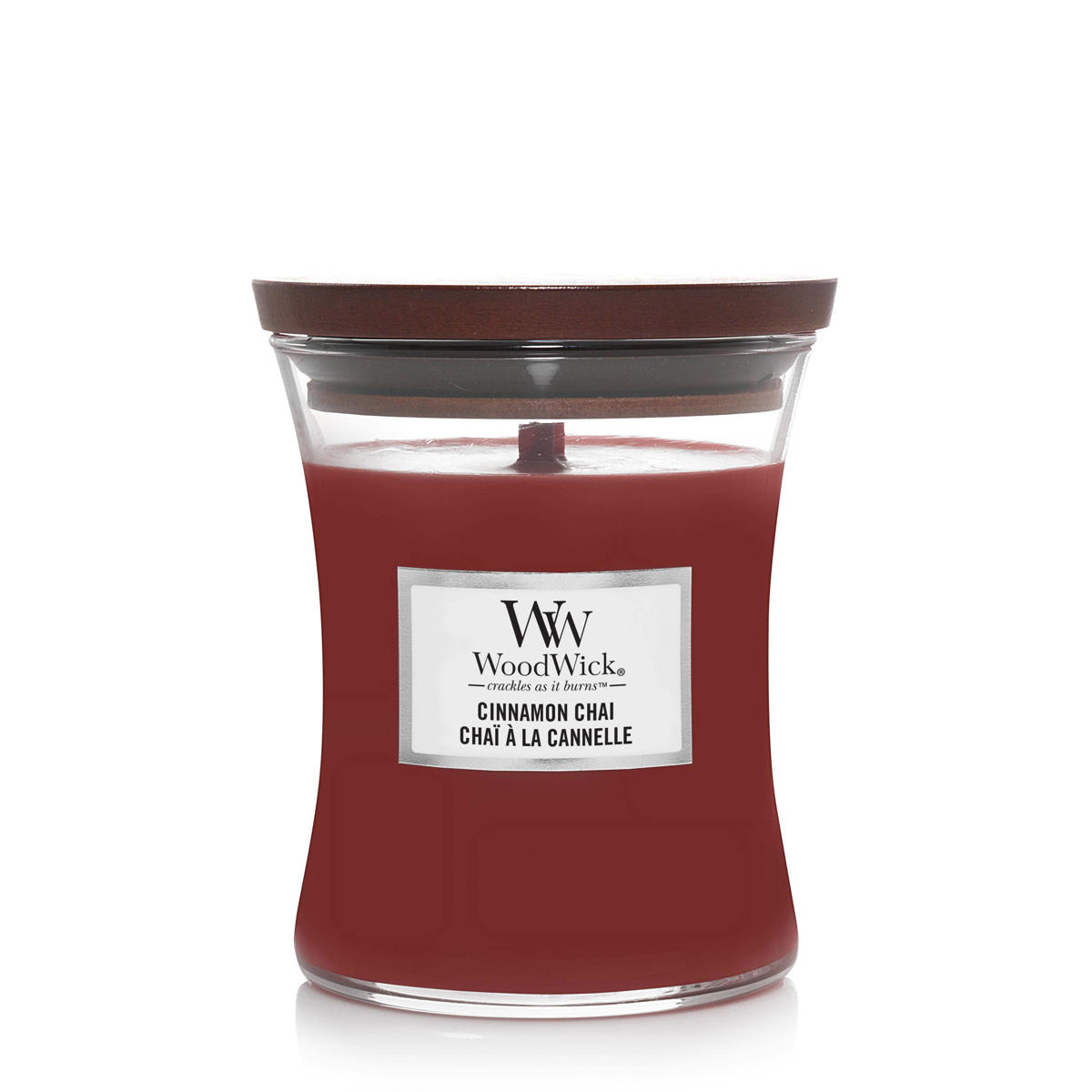 WoodWick geurkaars Cinnamon Chai Medium | wehkamp
