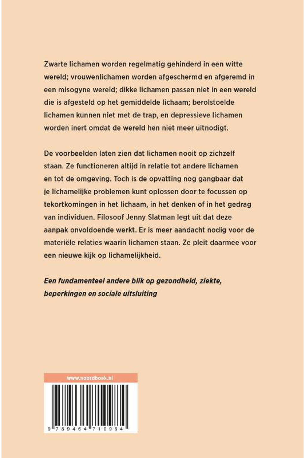 Jenny Slatman Nieuwe lichamelijkheid | wehkamp