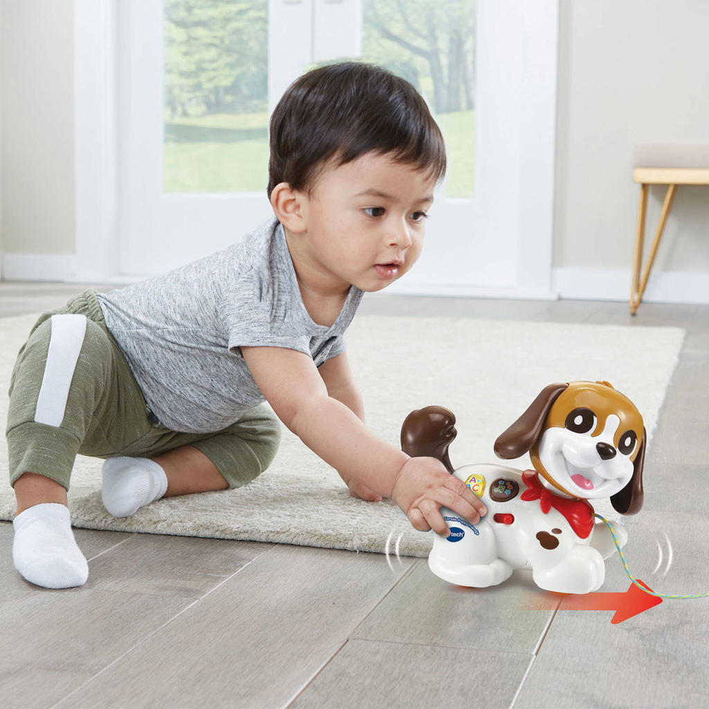 VTech Baby mijn eerste puppyvriendje interactieve knuffel | wehkamp