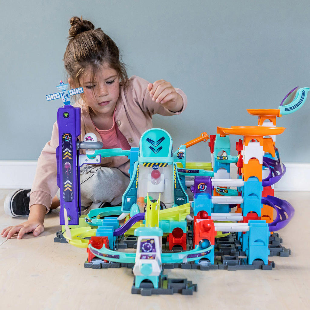 VTech Marble Rush Space Magnetic Mission Set XL300E | wehkamp