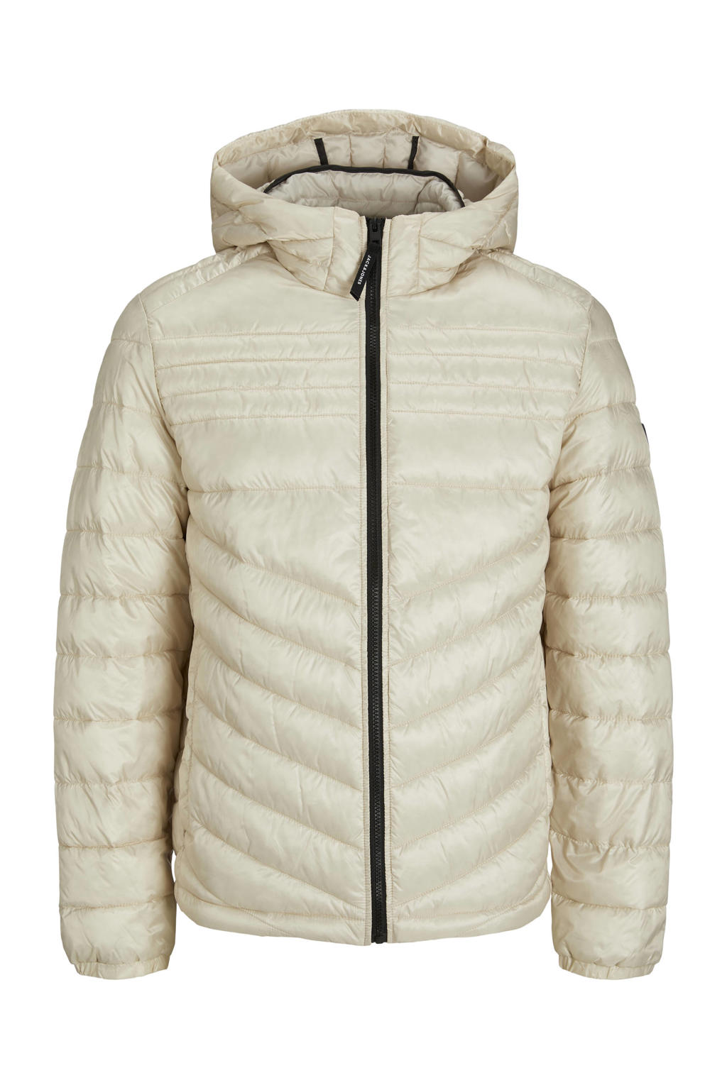 JACK & JONES ESSENTIALS gewatteerde jas JJEHERO moonbeam | wehkamp