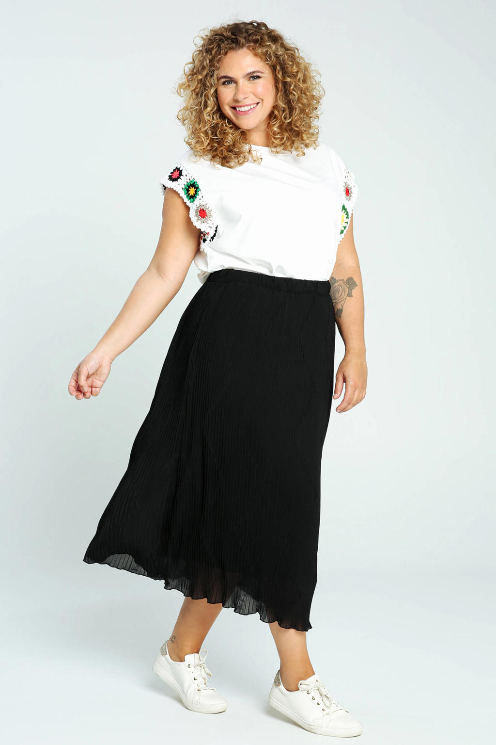 Paprika midi rok zwart kopen? | Morgen in huis | wehkamp