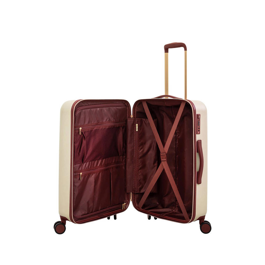 Mosz trolley Lauren 66 cm. ecru | wehkamp