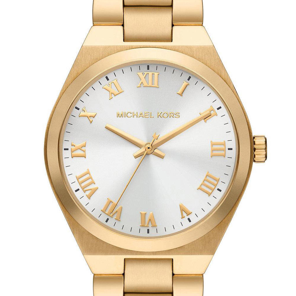 Michael Kors horloge MK7391 Lennox goudkleurig | wehkamp