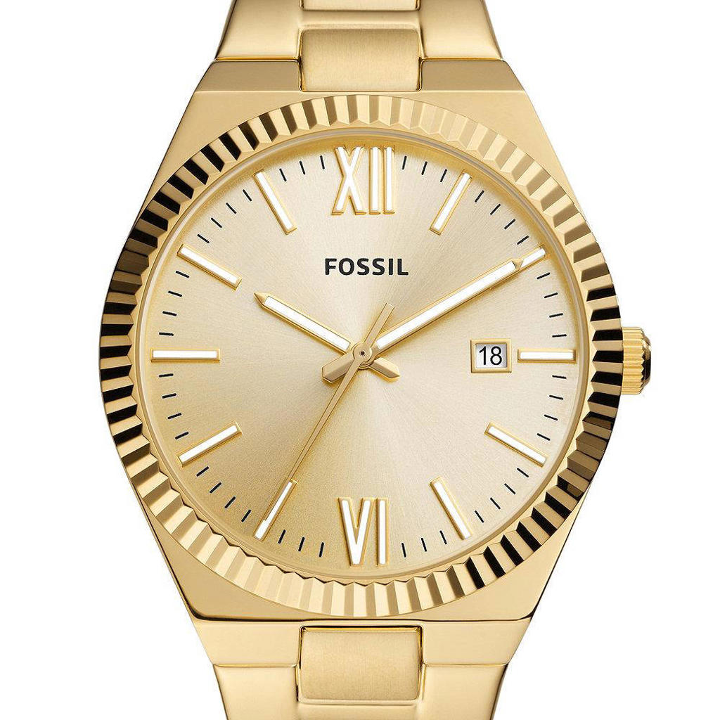 Fossil horloge ES5299 Scarlette goudkleurig | wehkamp