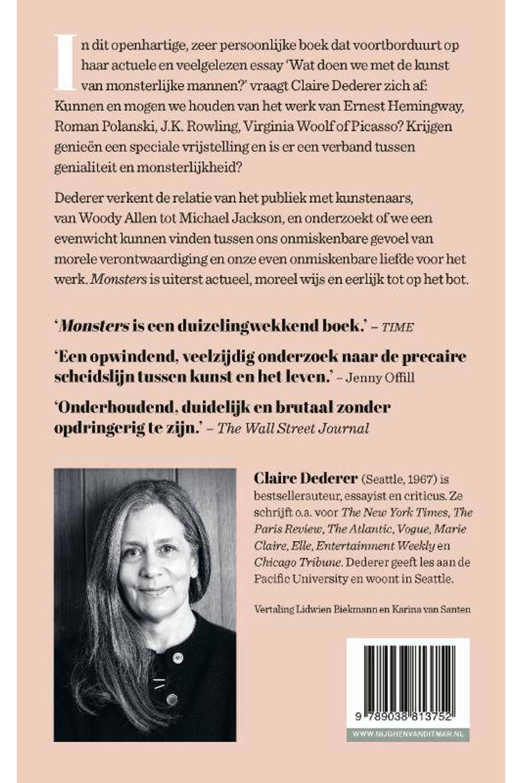 Claire Dederer Monsters kopen? | Morgen in huis | wehkamp