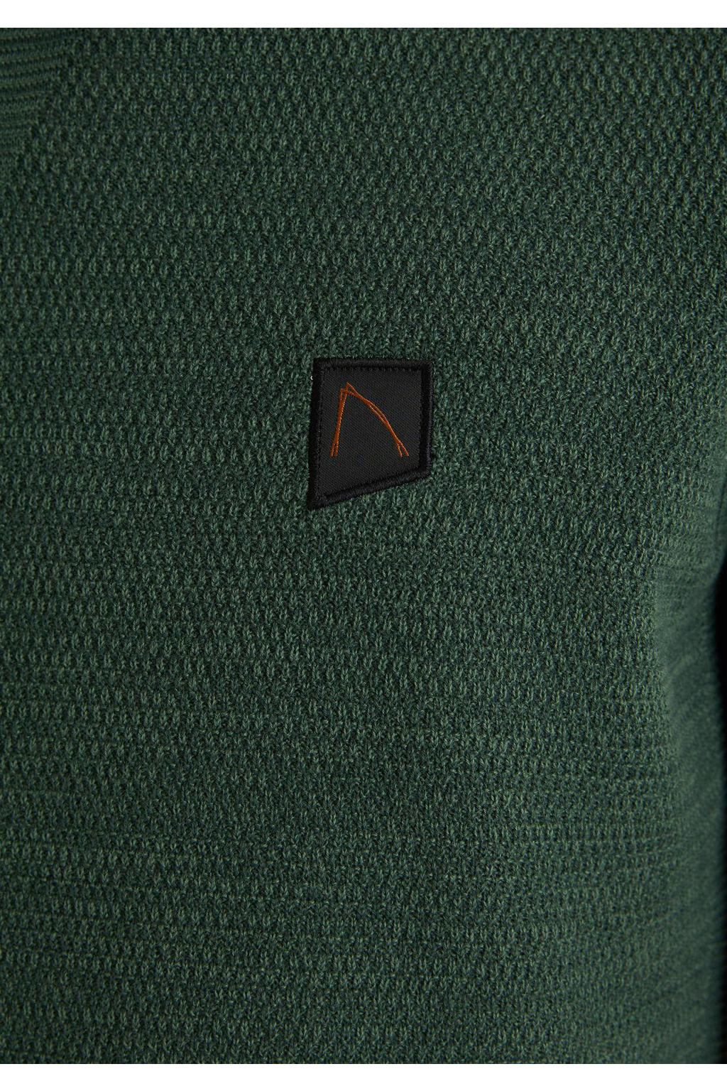 CHASIN' trui Basal met logo dark green | wehkamp