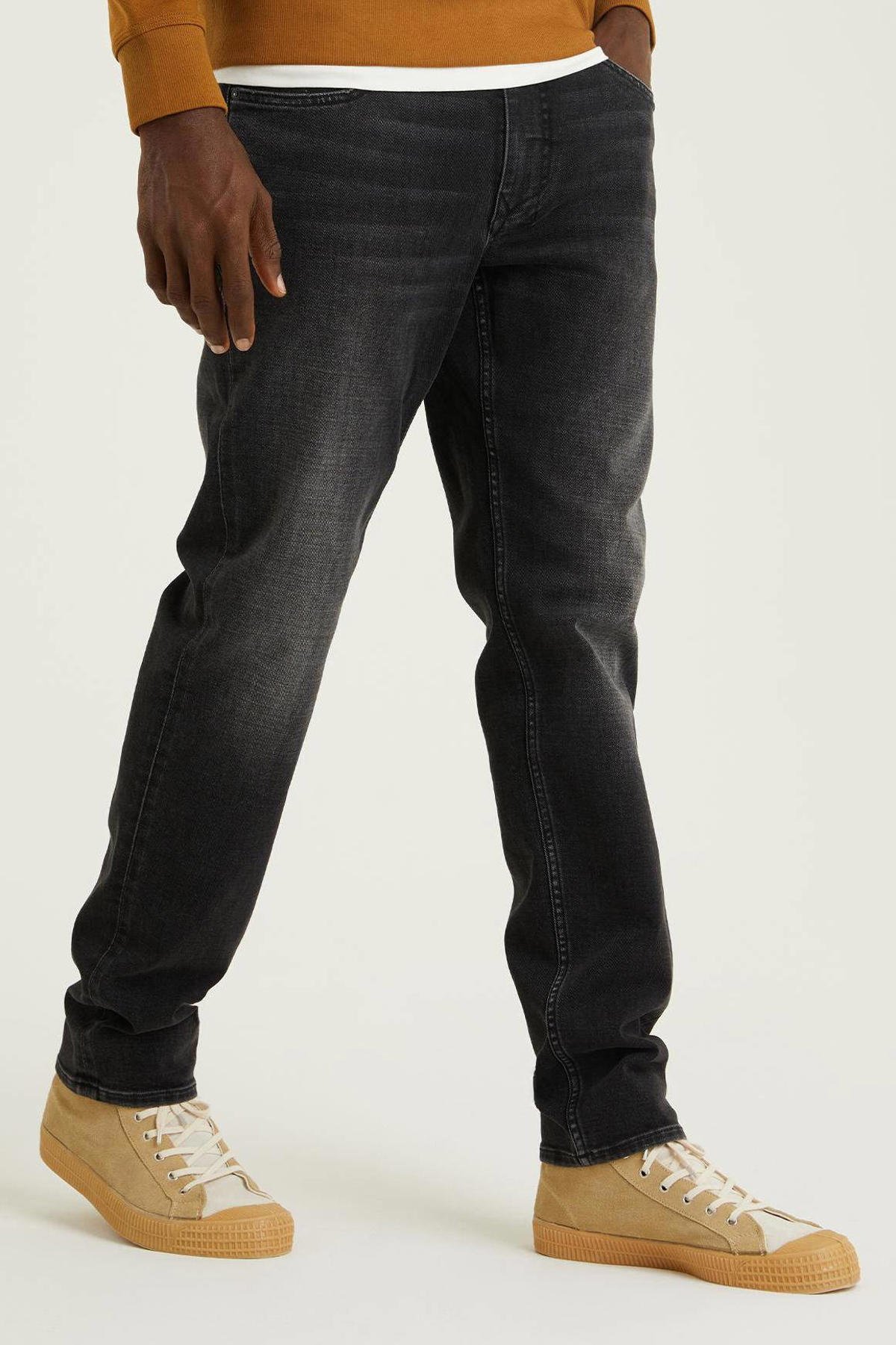 CHASIN' regular fit jeans Iron Onyx black denim | wehkamp