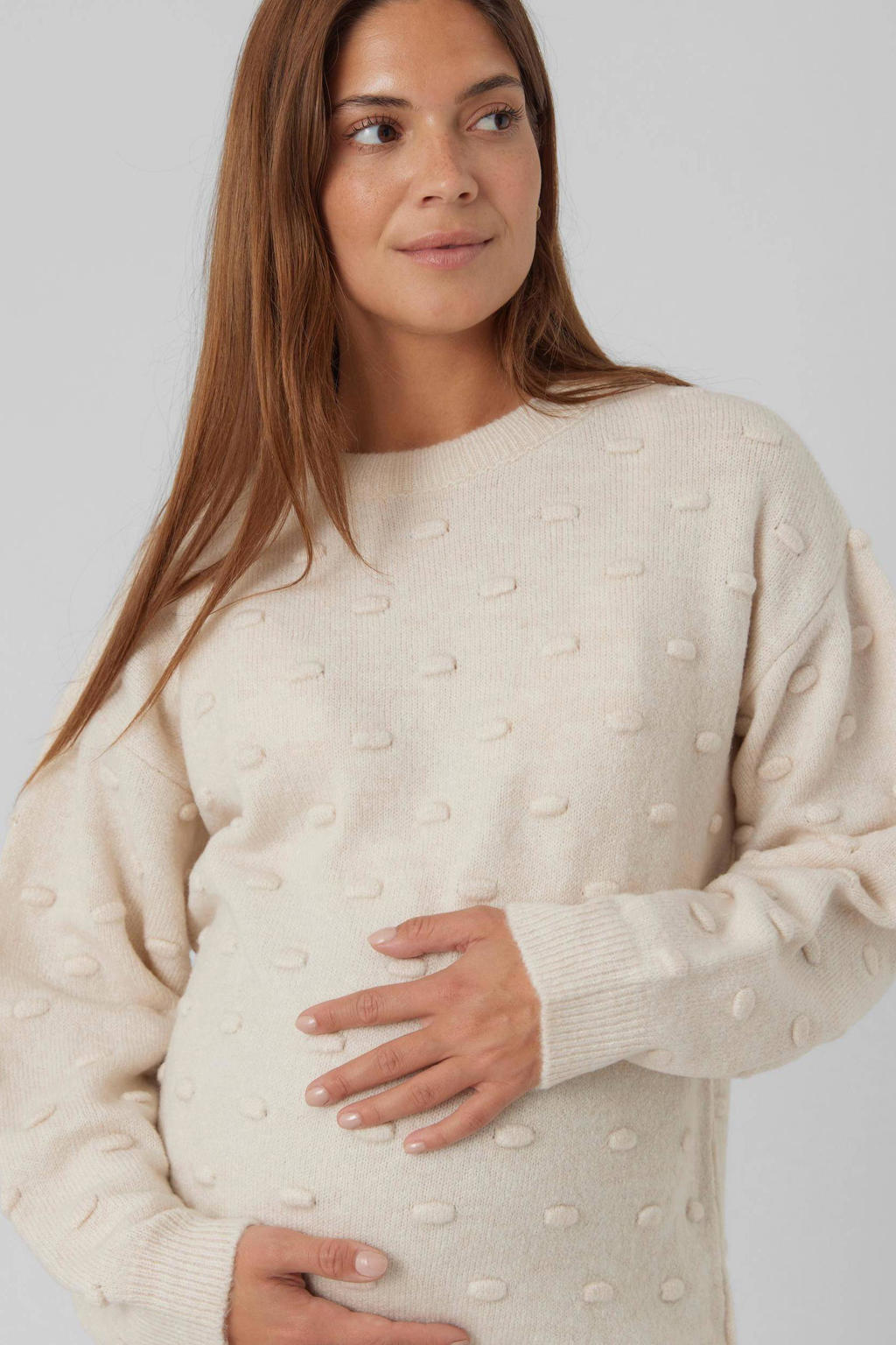 MAMALICIOUS zwangerschapstrui MLROBIN wit | wehkamp