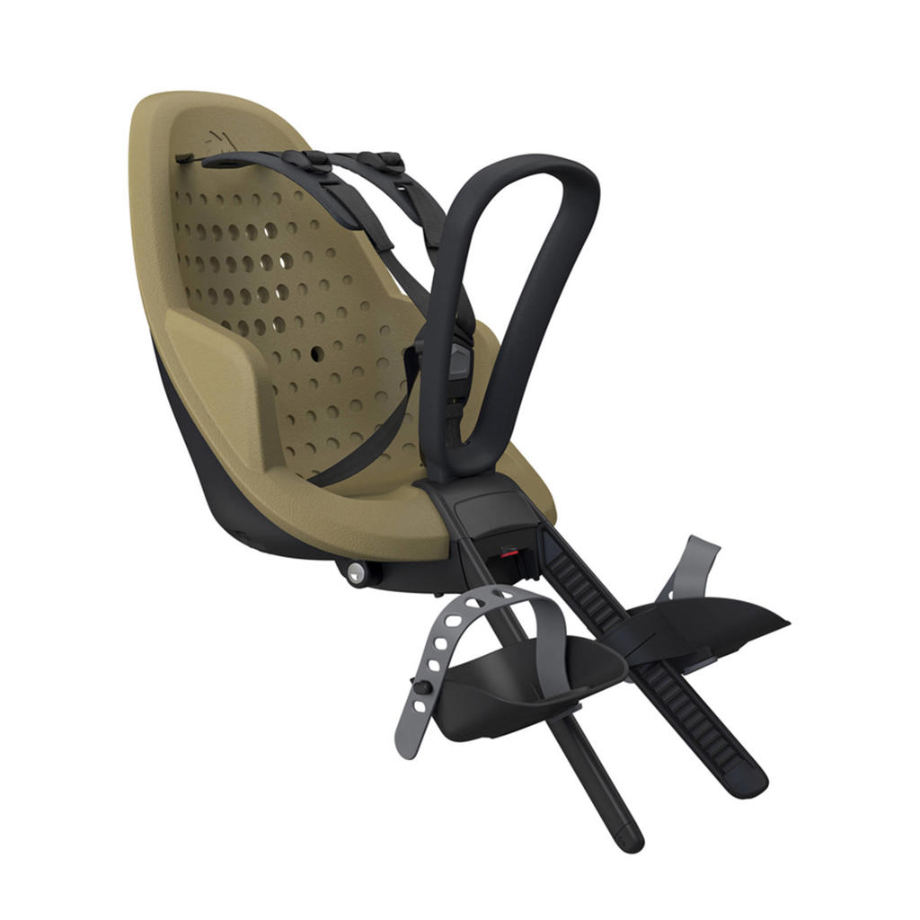 Thule yepp 2 mini voorzitje Agave + windscherm, slaaprol Nijntje ...