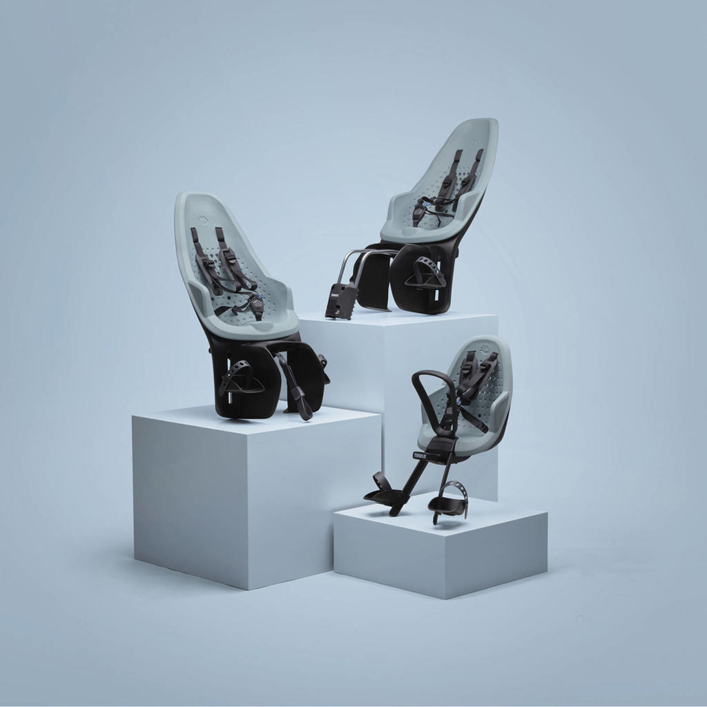 Thule Yepp 2 Maxi fietsstoeltje Frame Montage Agave + extra adapter ...