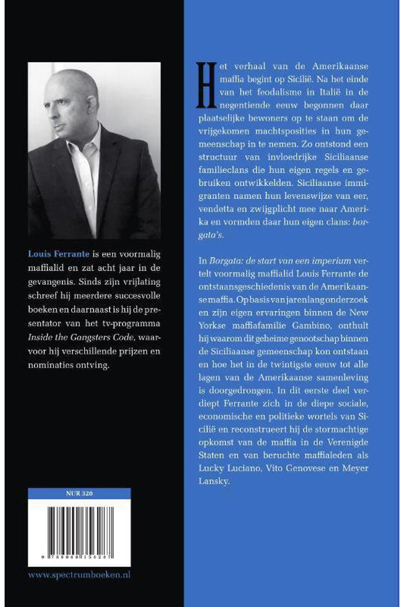 Louis Ferrante Borgata: de start van een imperium | wehkamp
