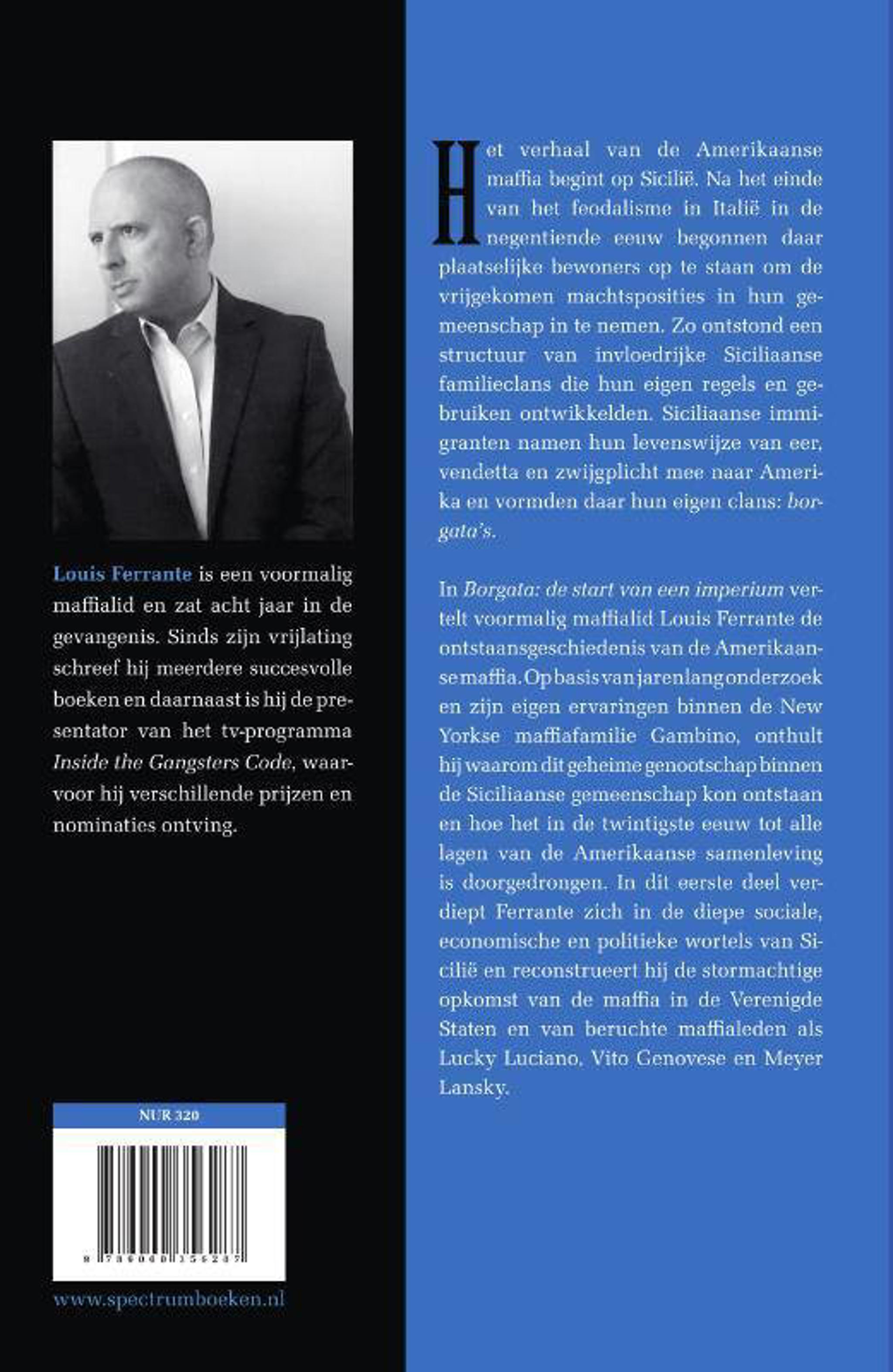 Louis Ferrante Borgata: de start van een imperium | wehkamp