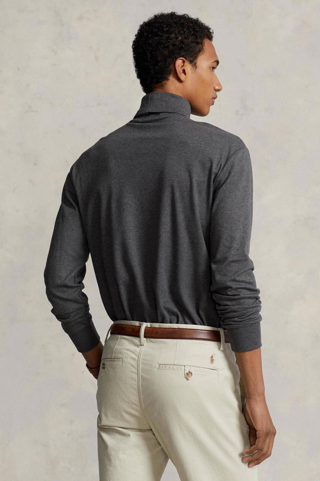 POLO Ralph Lauren coltrui met logo en borduursels barclay heather | wehkamp