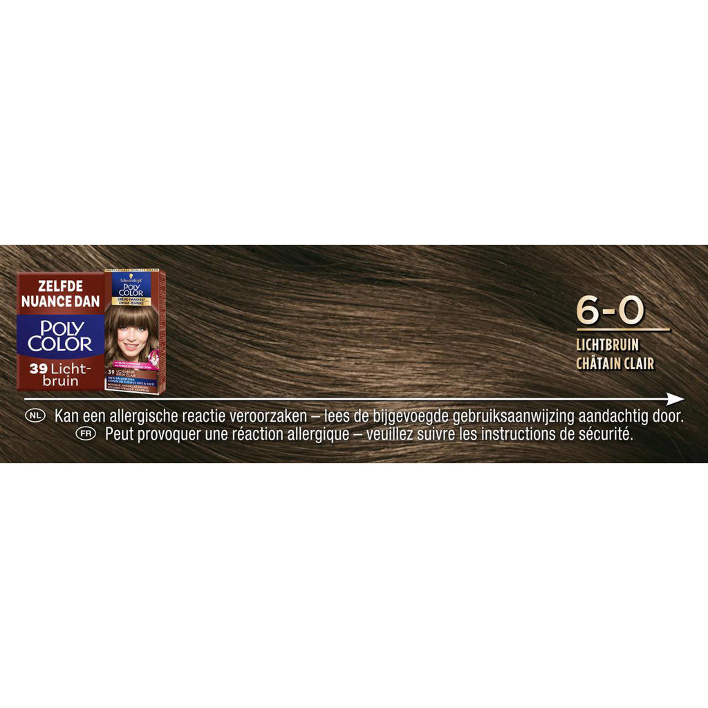 Schwarzkopf Poly Palette haarkleuring - voordeelverpakking - 6-0 ...